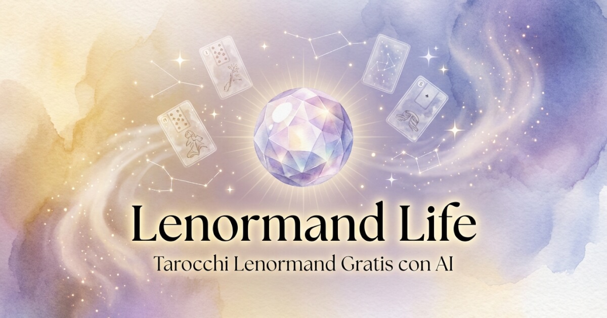Lettura Lenormand Grand Tableau Online | Lenormand